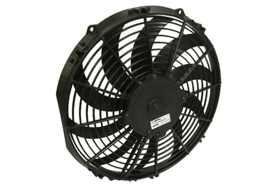 CSF - All-Aluminum Fan Shroud W/ 12-inch SPAL Fan - Black 92-00 Civic ...