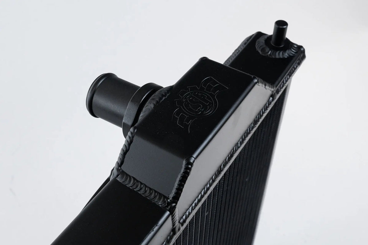 CSF - Mitsubishi Evo 4/5/6/7/8/9 Full Size Slim Radiator W/ 12in SPAL ...