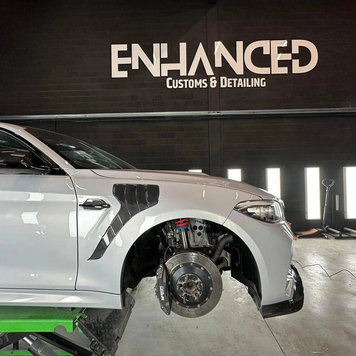 BMW M2 | ALPHA STYLE FRP/CARBON FIBRE FENDERS/FRONT WINGS | 15-21 |F87 ...