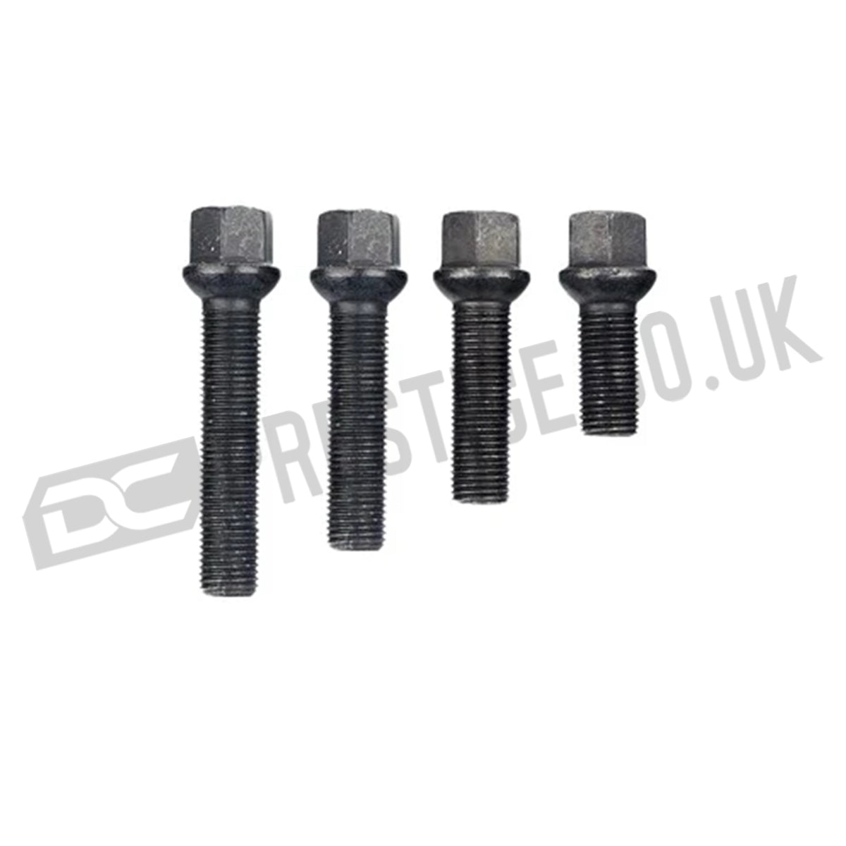 Bimecc Steel Wheel Bolts (Black) Radius - Audi S4 Quattro B8/B9 (10pcs ...