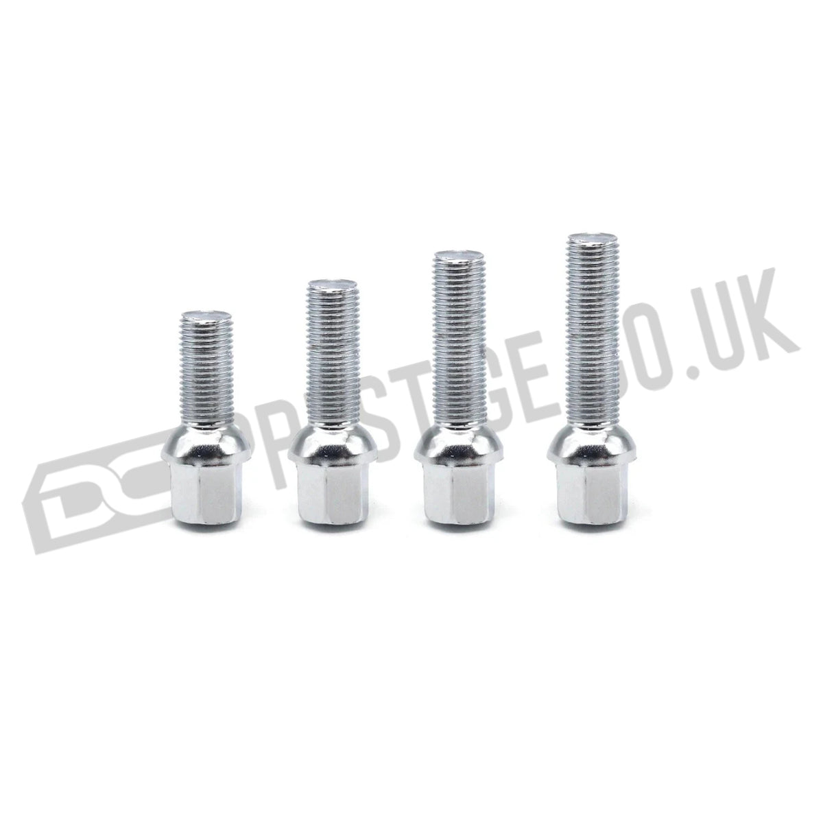 Bimecc Steel Wheel Bolts (Chrome) Radius - Audi R8 Quattro 42/4S (10pc ...