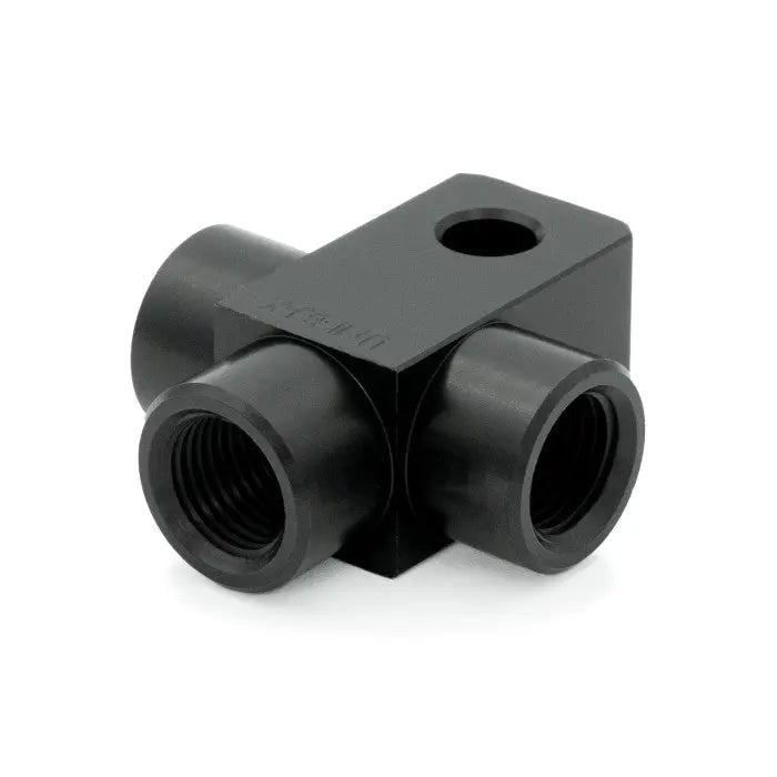 HEL Aluminium AN3 Female T-Piece Adapter with 6mm Mounting Hole - D&C ...
